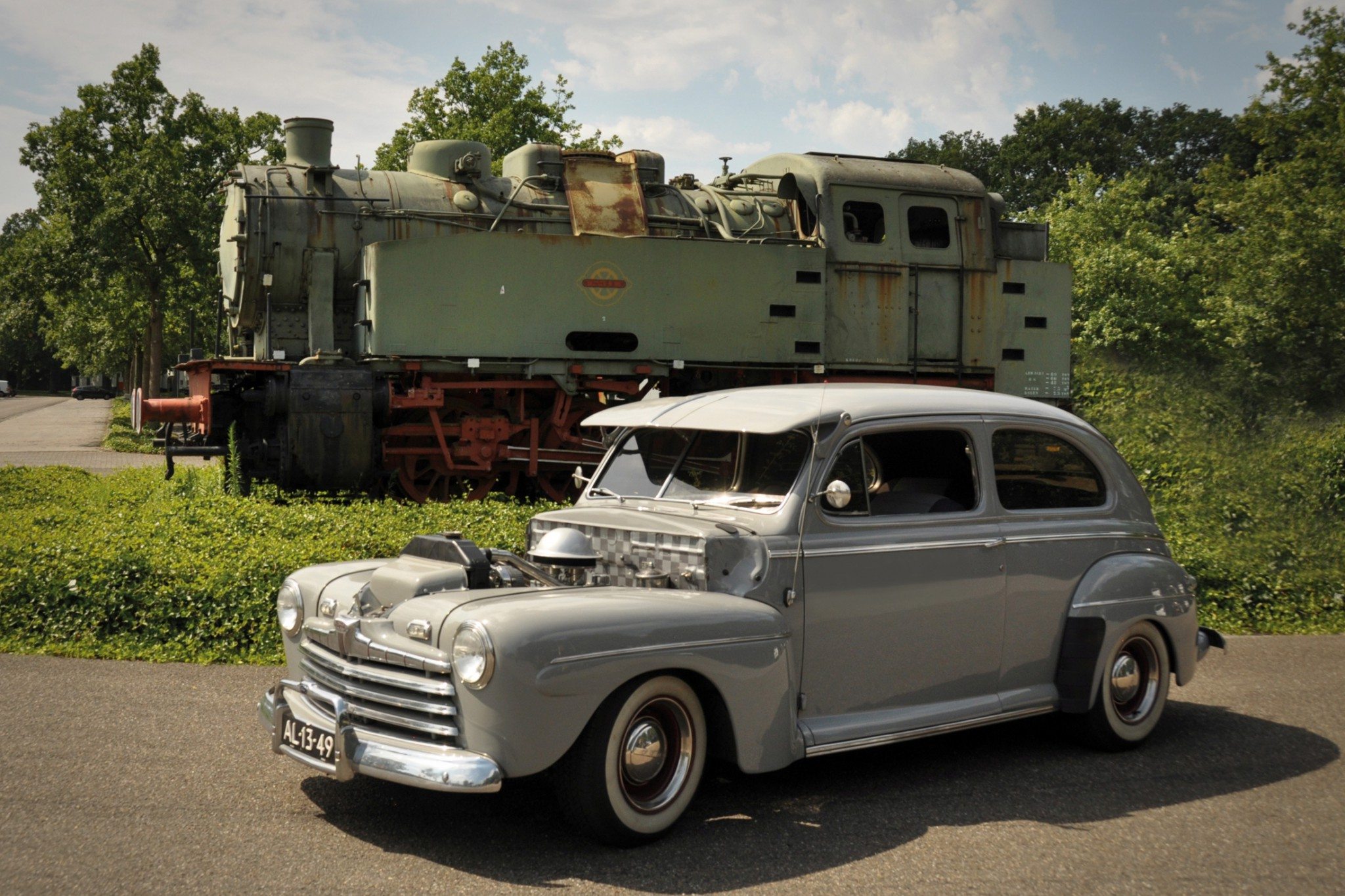 Hot Rods uit heel Europa in Autotron Rosmalen